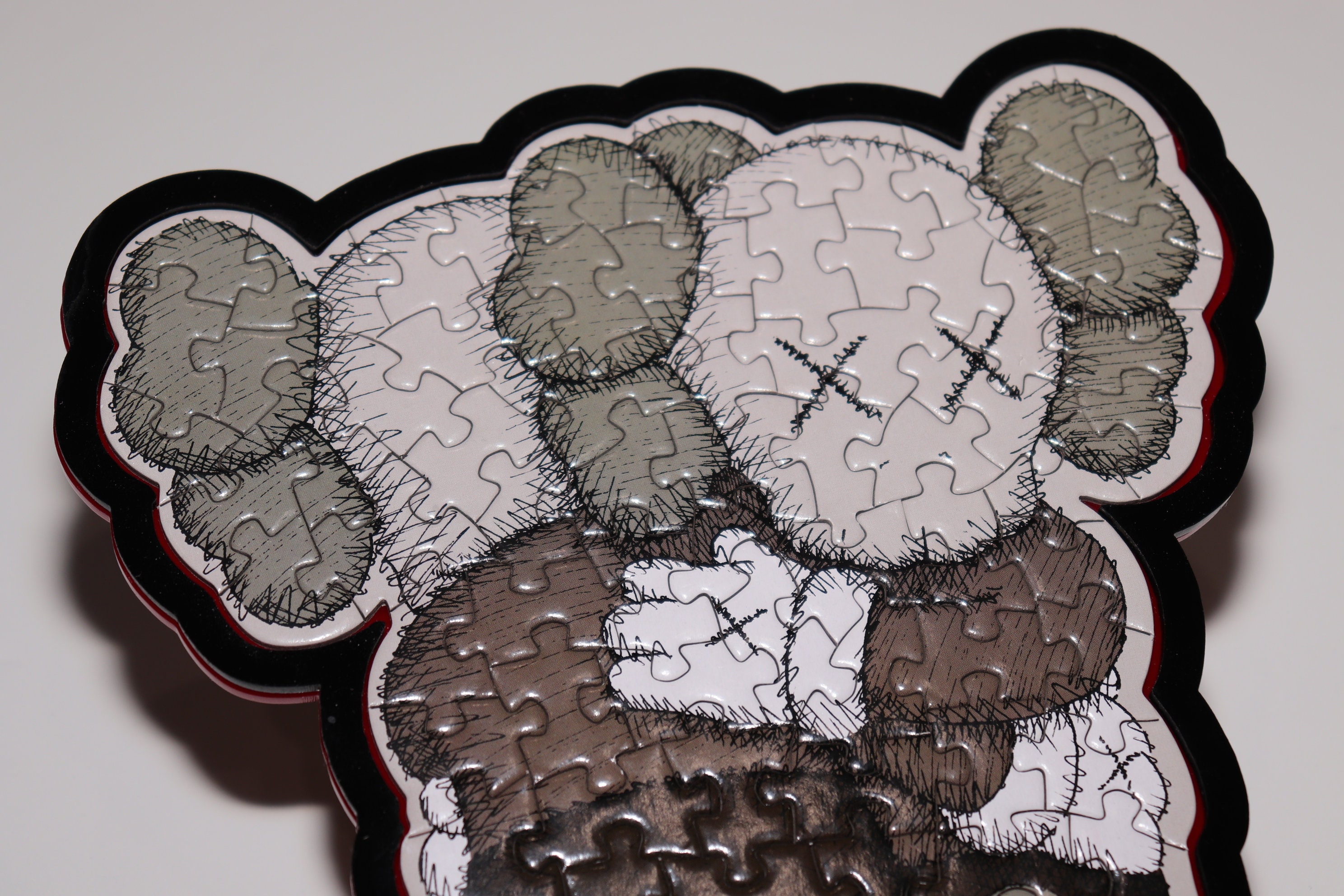 KAWS Together Acrylic Puzzle Shaped Frame Custom Cutout Shape - Etsy