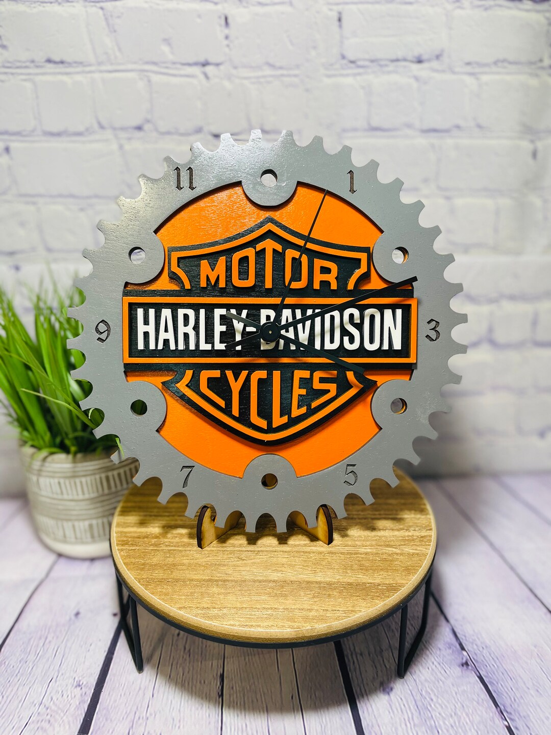 Harley Davidson Wall Clock Harley Motor Cycles Street Bike - Etsy