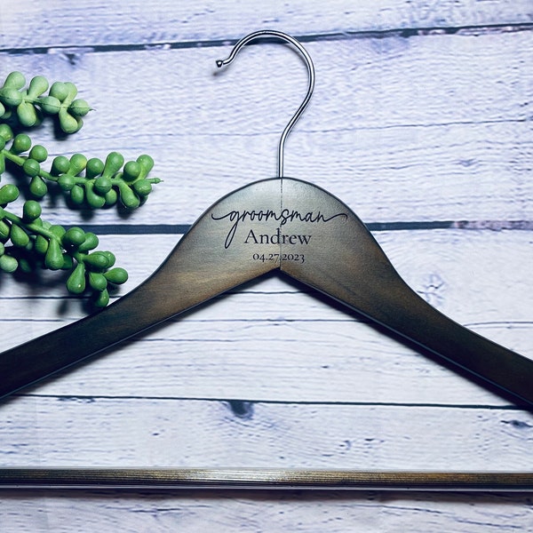 Wood Name Hanger - Etsy