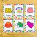 Clothes Flashcards for Kids // Printable Flashcards Great for Toddlers ...