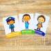 Jobs Flashcards for Kids // Printable Occupations Flashcards Great for ...
