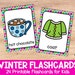 Winter Flashcards for Kids Printable Seasons Flashcards for ...
