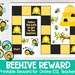 Bee Hive Reward System and Game for Online Teachers | Great for Online ...