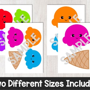 Printable Ice Cream Reward System for Online Teaching - Colorful Ice ...