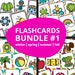 ESL Beginner Flashcards for Kids - Four Seasons Flashcards - Winter ...