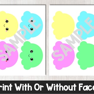 Printable Ice Cream Reward System for Online Teaching - Colorful Ice ...