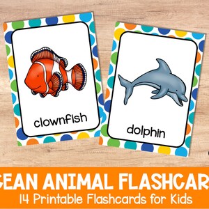 VIPKID Props and Flashcards for Kids // Pets, Farm Animals and Ocean ...