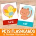 Pets Flashcards for Kids // Printable Animal Flashcards Great for ...