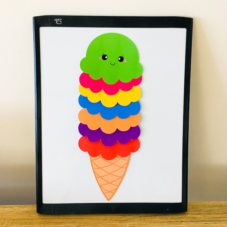 Printable Ice Cream Reward System for Online Teaching - Colorful Ice ...