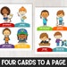 Jobs Flashcards for Kids // Printable Occupations Flashcards Great for ...