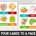 Pets Flashcards for Kids // Printable Animal Flashcards Great for ...