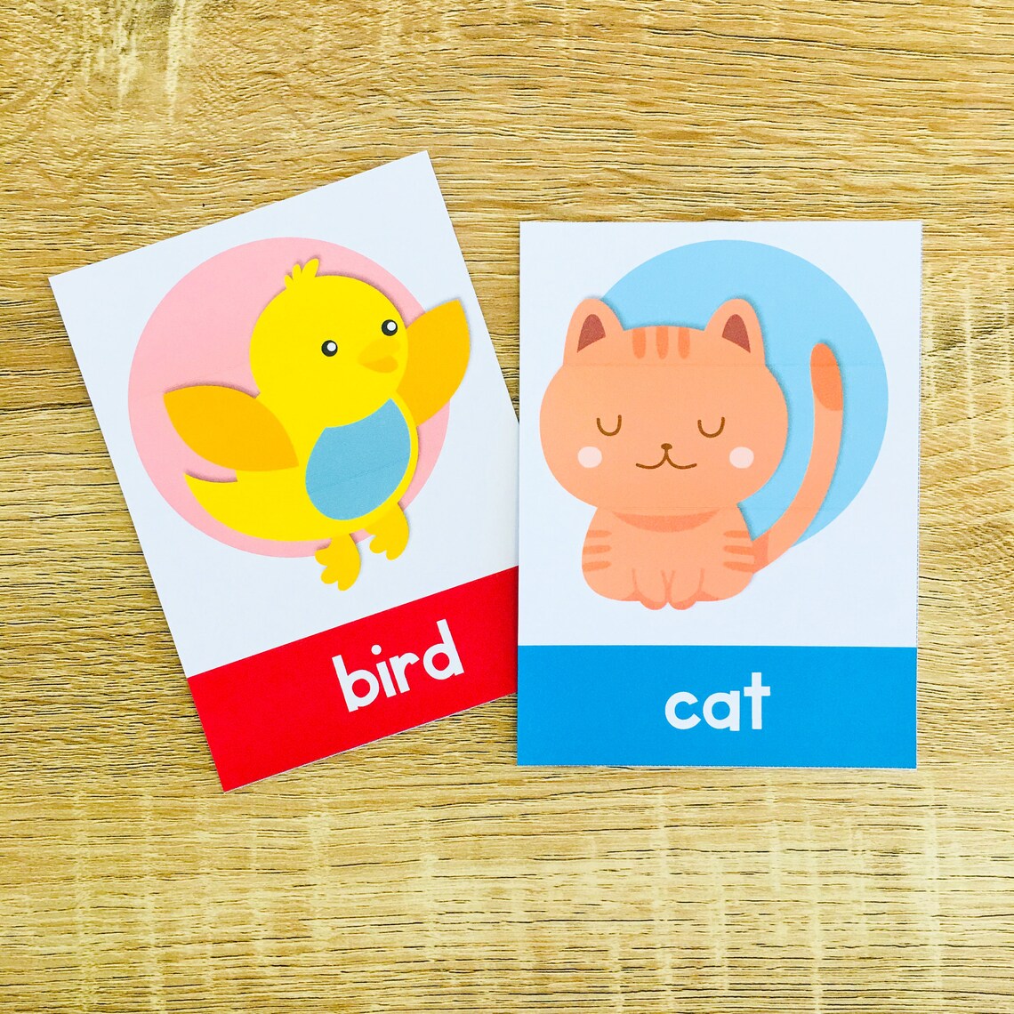 Pets Flashcards for Kids // Printable Animal Flashcards Great - Etsy UK