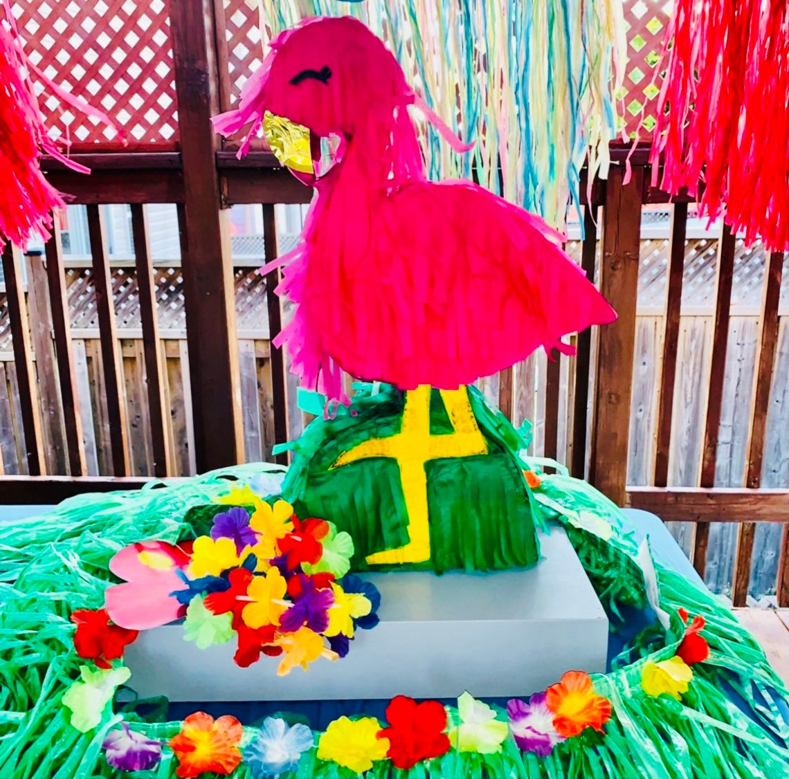 Flamingo Pinata Pool Party Summer Decor Piñata Beach - Etsy