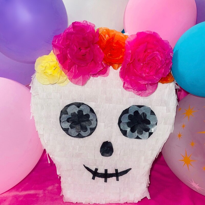 Sugar Skull Pinata - Etsy