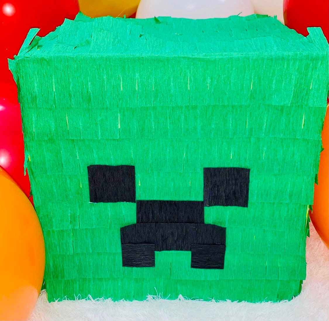 Minecraft Pinata Creeper Piñata Minecraft Birthday Piñata | Etsy