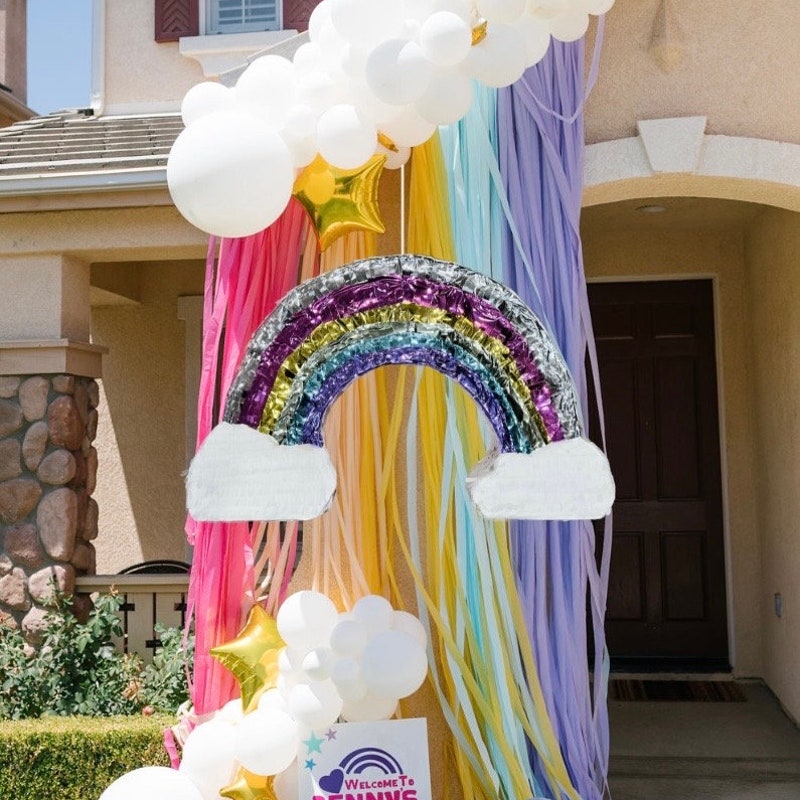 Rainbow Pinata - Etsy