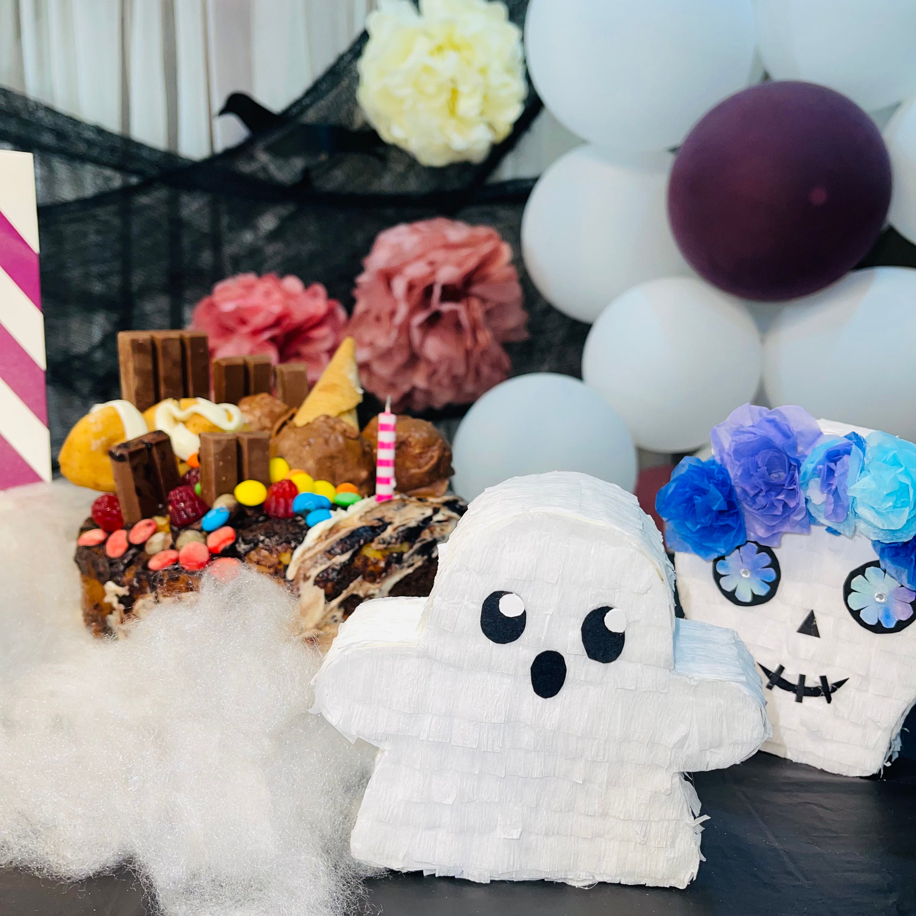 Mini Sugar Skull Pinata, Skeleton Pinata, Mini Pinata, Halloween Party ...