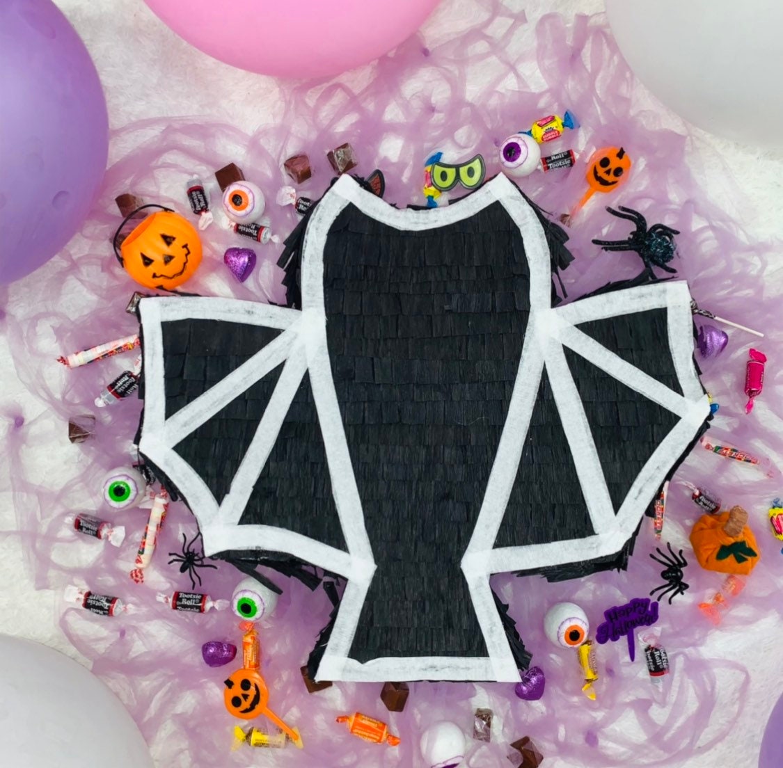 Halloween Bat Pinata, Halloween Decorations, Halloween Party, Spooky ...