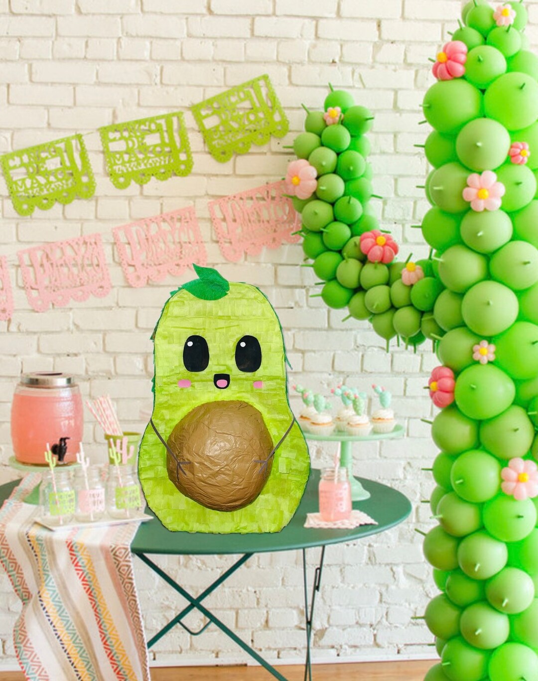 Baby Shower Avocado Pinata, Piñata, Cinco De Mayo, Taco Party ...