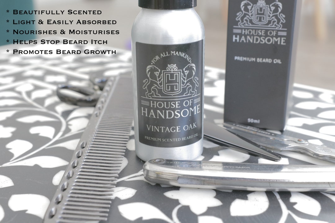 Hair, Beard & Skin Oil - Cedrat Bois Type Scent - Balm Oil to Nourish ...