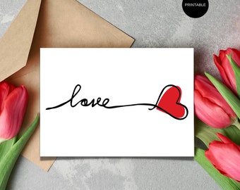 Love Postcard - Etsy