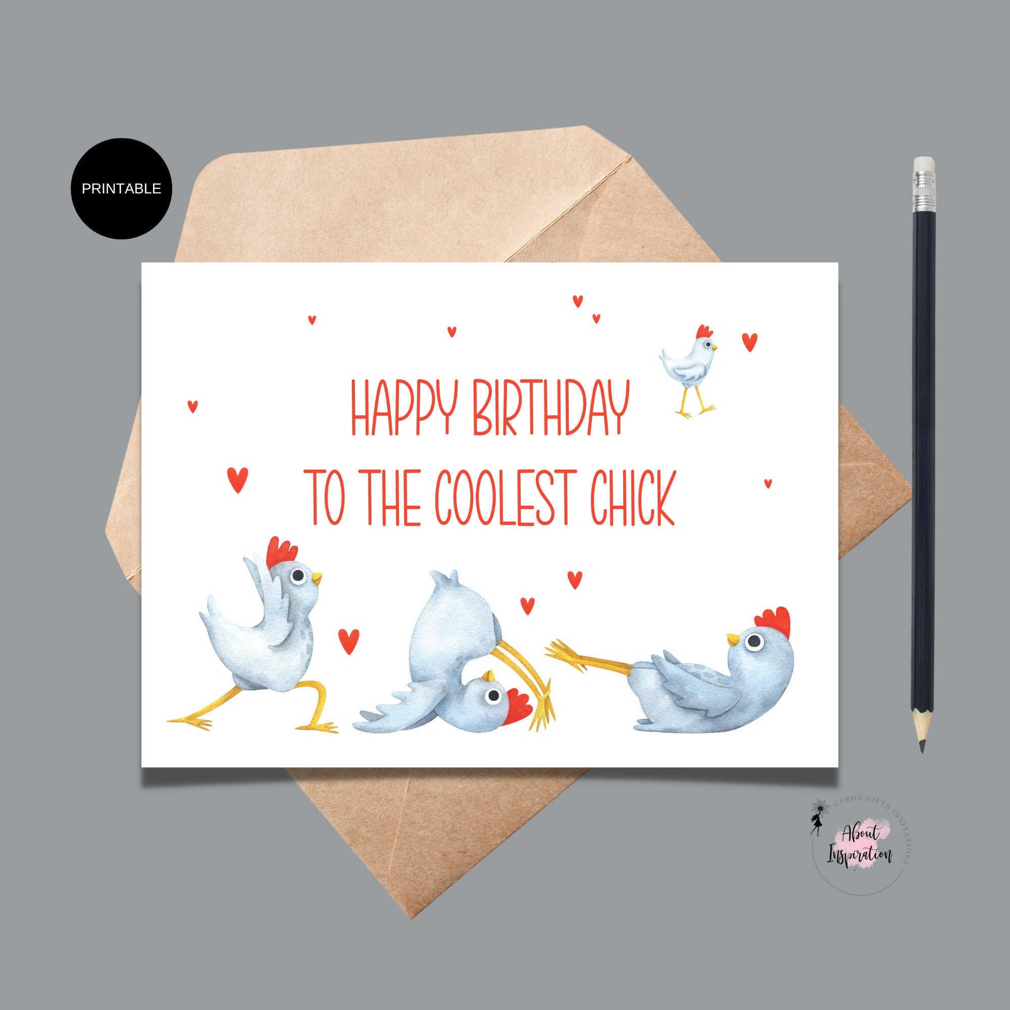 Happy Birthday Cool Chick