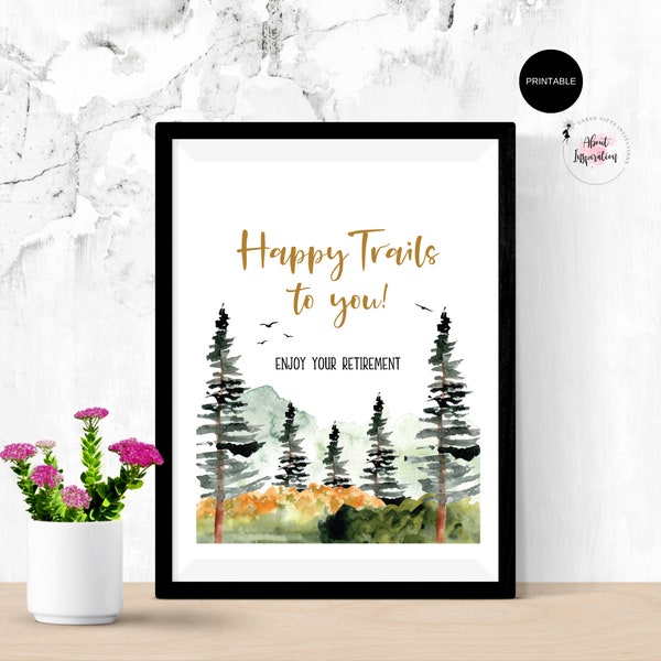 Happy Trails to You - Etsy