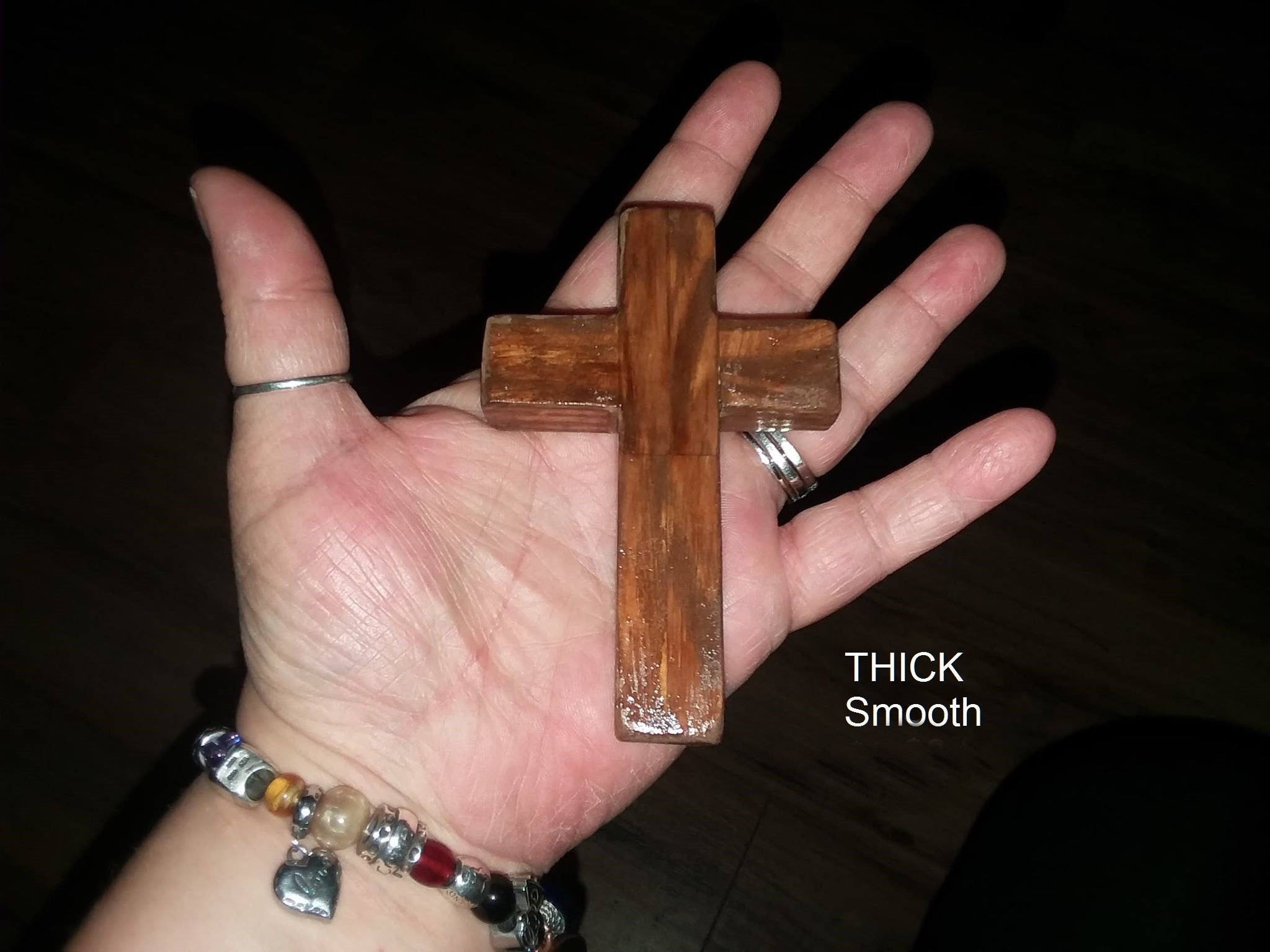 Suaves y gruesas cruces hechas a mano de consuelo / oración - Etsy España