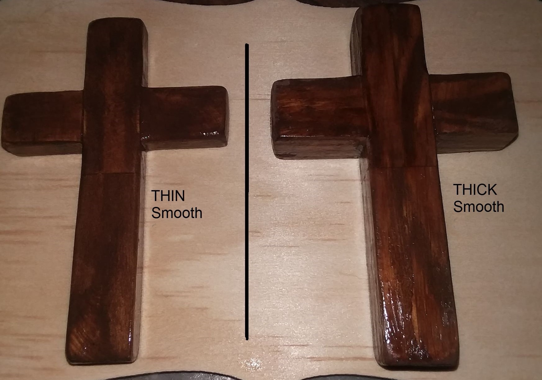 Suaves y gruesas cruces hechas a mano de consuelo / oración - Etsy España