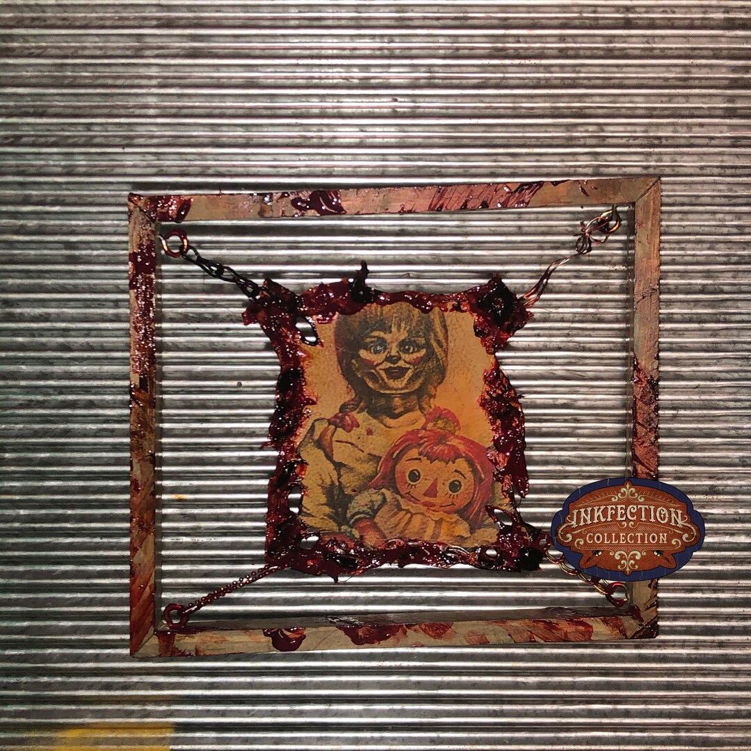 Annabelle Conjuring Framed Inkfection Tattoo Art Horror - Etsy