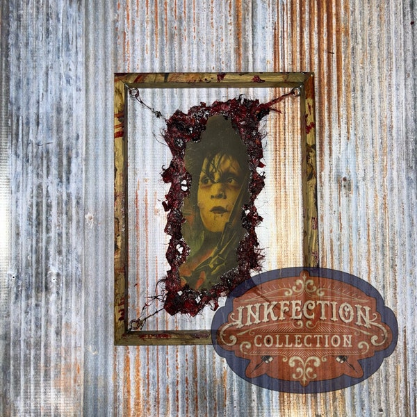 Edward Scissorhands Tattoo - Etsy