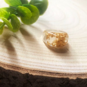 Resin Dome Ring - Etsy