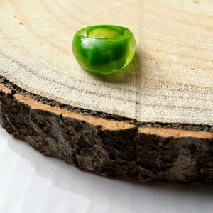 Resin Dome Ring - Etsy