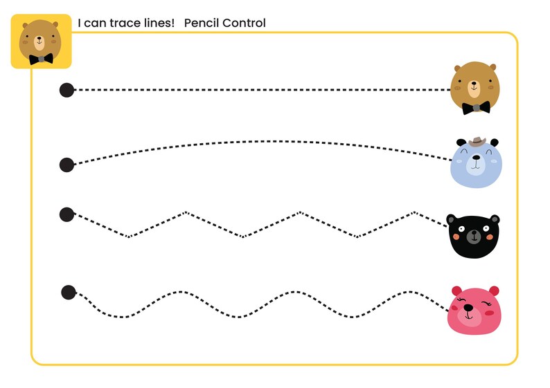 EYFS Pencil Control Letter and Shape Activity Pack - Etsy
