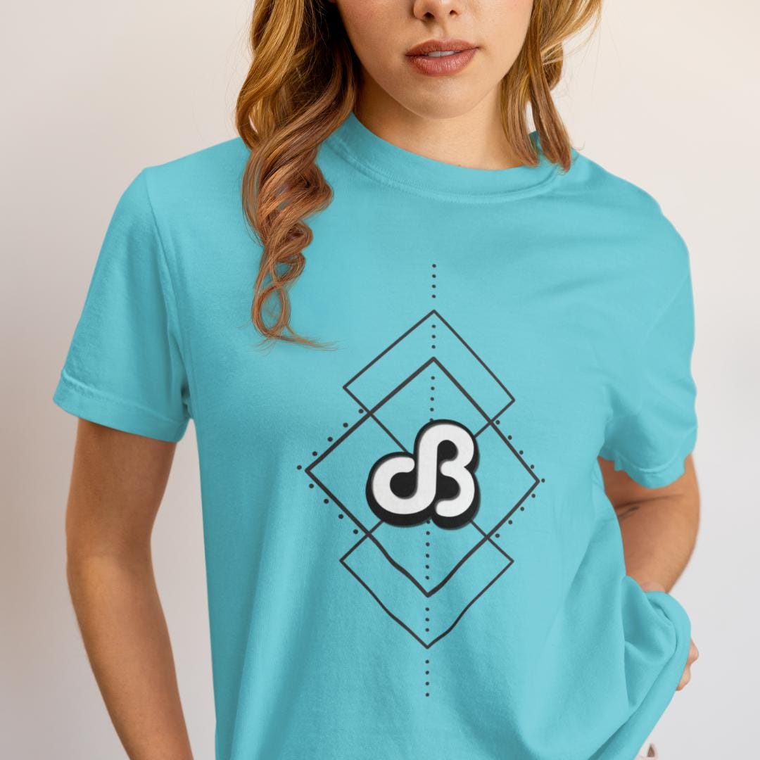 Sacred Geometry Daily Bread Music T-shirt | Teal EDM Merch Tee ...