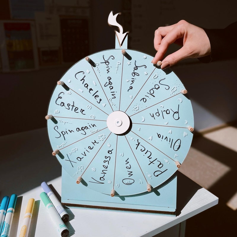 Spinning Wheel Game - Etsy