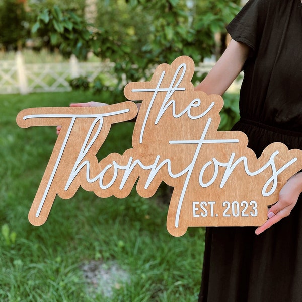 Wedding Name Sign - Etsy