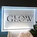 Custom Business Sign, LED Logo Sign, Backlit Company Name, Wall Office ...