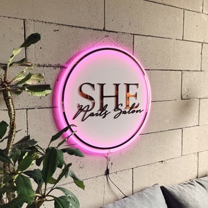 Custom Led Sign Acrylic Sign Office Sign Office Decor - Etsy