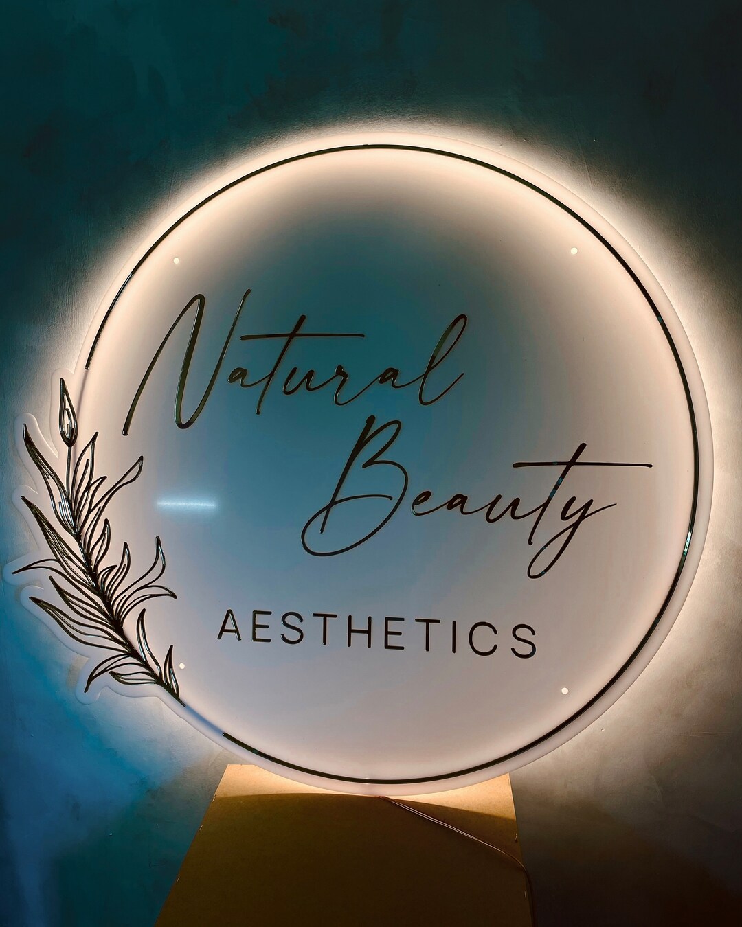 Custom Logo Backlit 3D LED Logo Signage Custom Business - Etsy