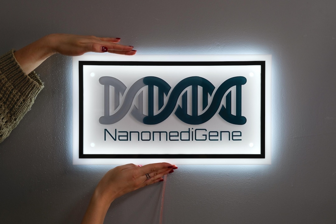 Clinic Reception Sign, Office Frontdesk Logo Sign, Neon Business Logo ...