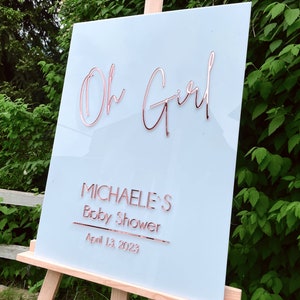 Wedding Acrylic Personalized Sign White Acrylic Welcome Sign - Etsy