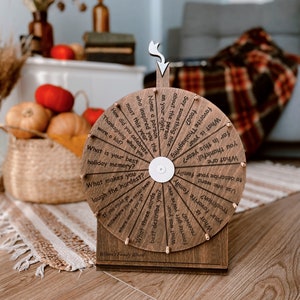 Game Wheel for Family, Spinning Wheel, Customized Games, Games for ...