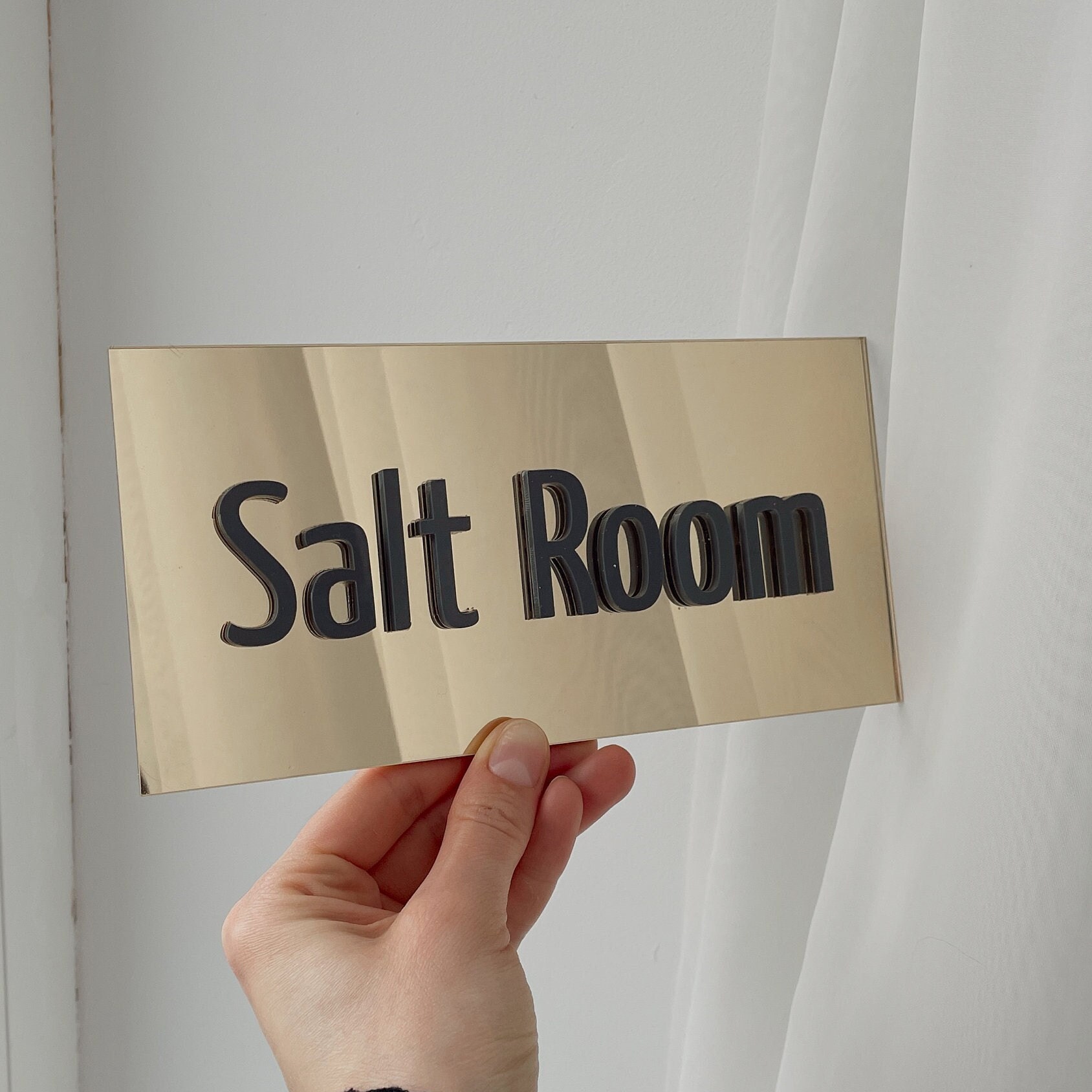 Custom Door Name Plate | Business Sign Name Plate | Acrylic Executive ...