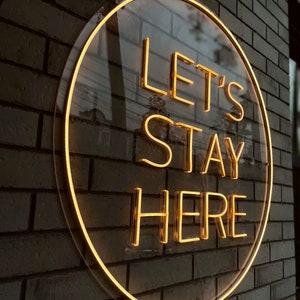 Custom Backlit Sign Led Neon Sign for Business Party - Etsy