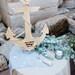 Anchor Wedding Guest Book Nautical Wedding Sign Navy Wedding - Etsy