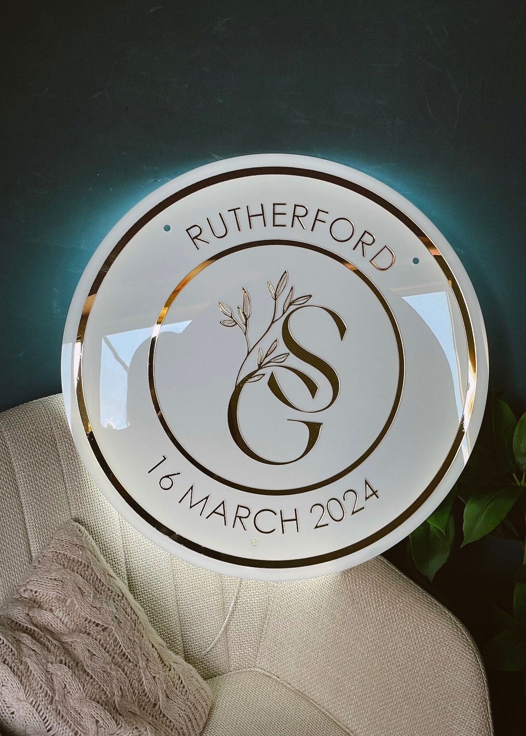 Backlit Acrylic Logo Sign, 3D Acrylic LED Logo, Neon Business Sign ...