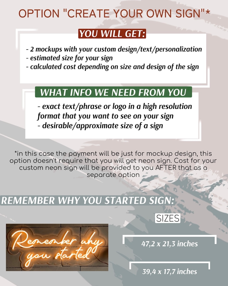 Custom Logo Motivational Signs Home Office Decor Quote Wall - Etsy