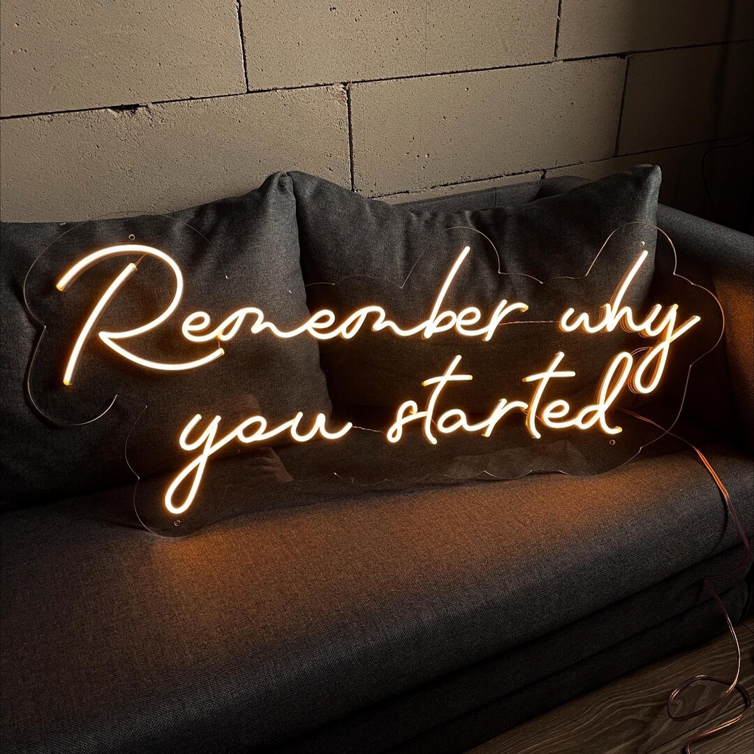 Custom Business Neon Logo Sign, Wedding Backdrop Sign, Inspirational ...