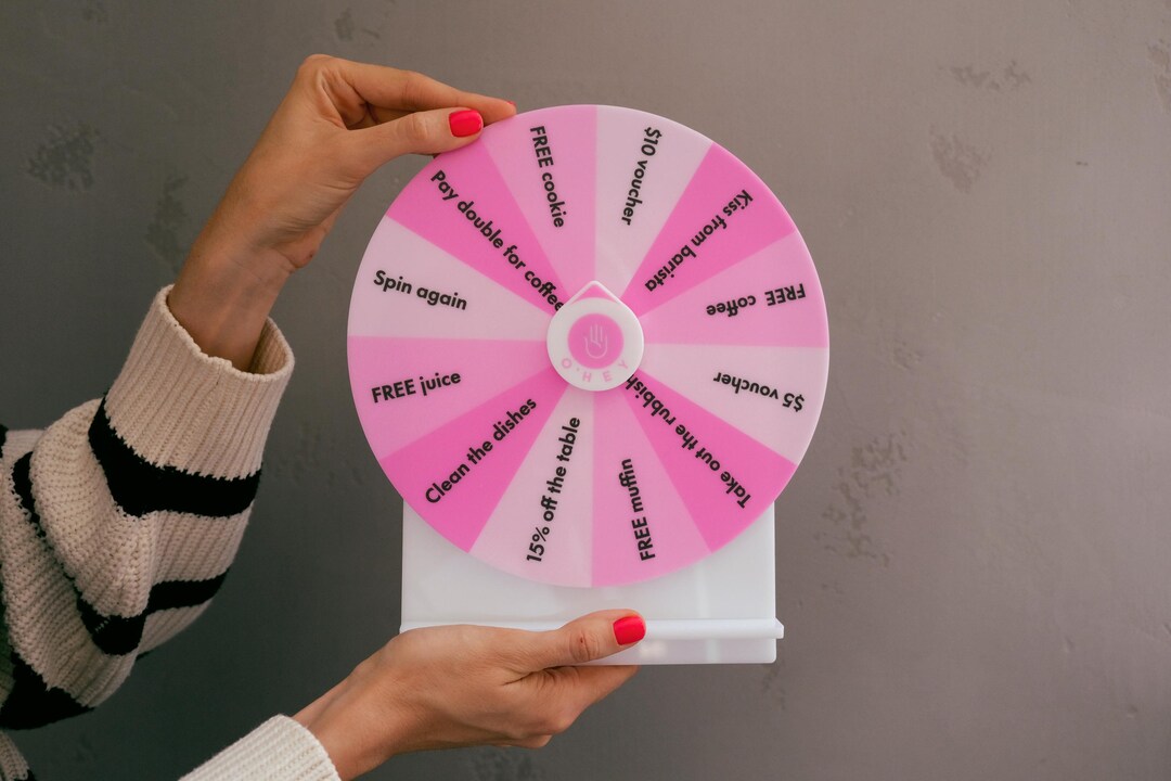 Spin and Win Game for Customers, Prize Spin Wheel Business Game ...